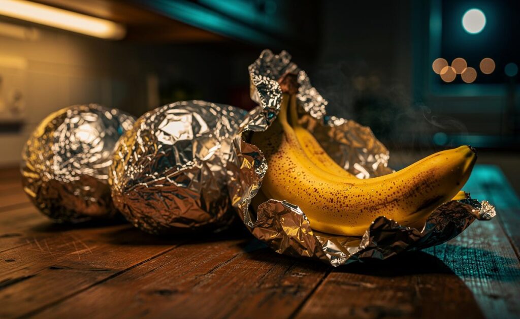 Ripen Bananas Faster with Aluminium Foil: How Tight Wrap Speeds ...